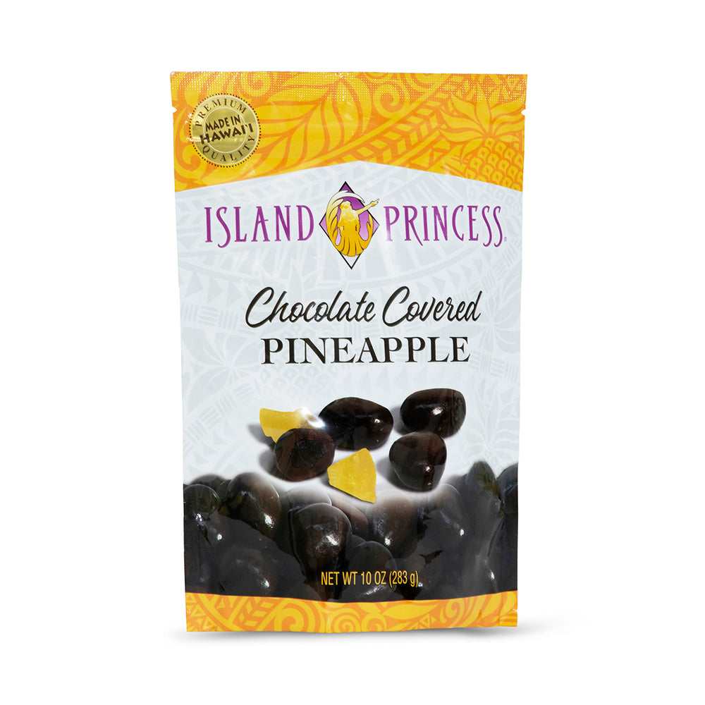 CHOCOLATE COVERED PINEAPPLE 10 OZ POUCH (multiple size options ...