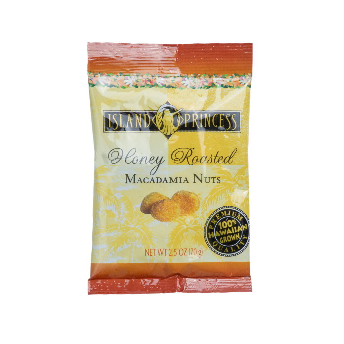 HONEY ROASTED MACADAMIA NUTS 2.5OZ 3 SNACK BAGS (multiple quantity opt ...