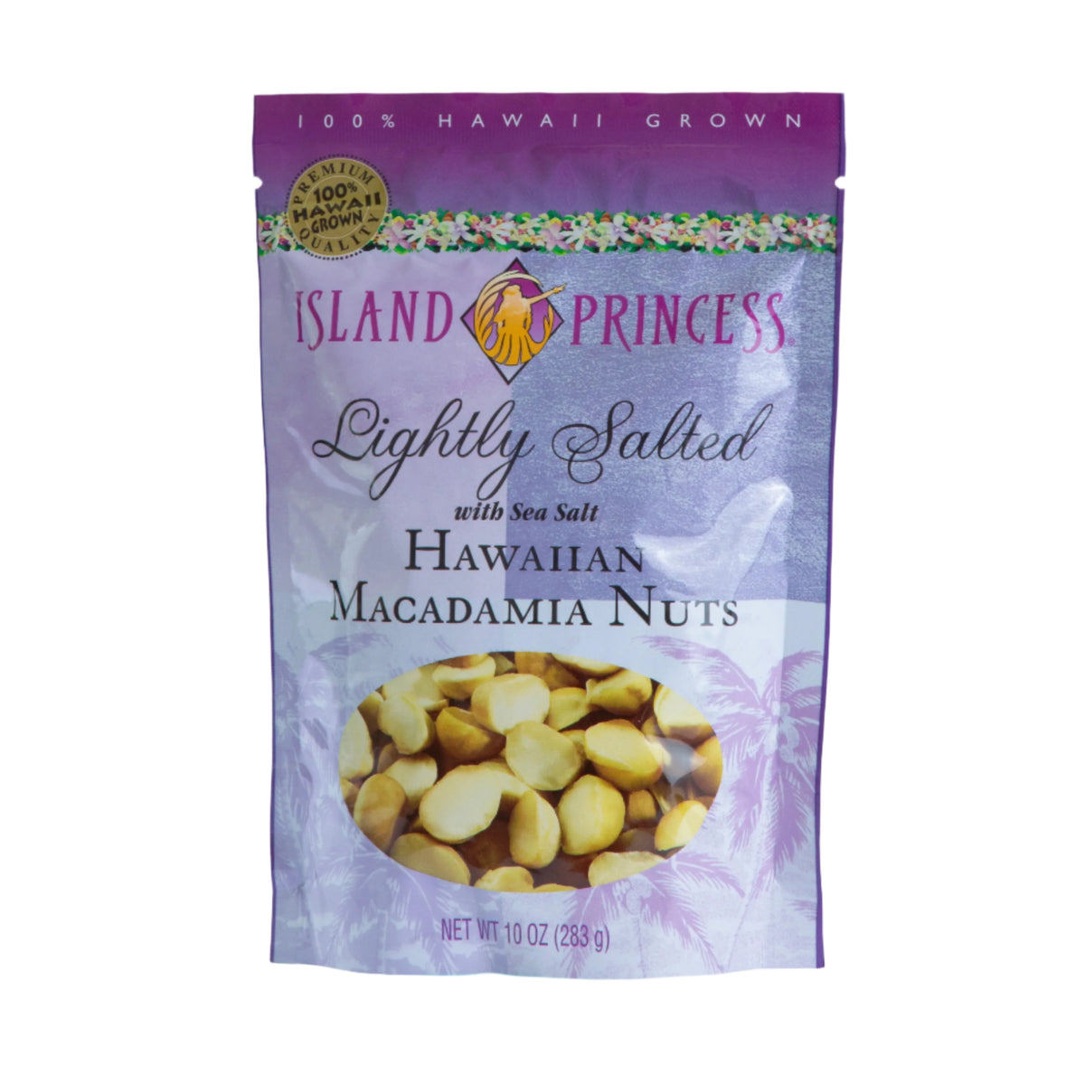 LIGHTLY SALTED MACADAMIA NUTS 10OZ RESEALABLE BAG (multiple quantity o ...